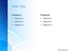 Free Blue PPT Template for Presentations