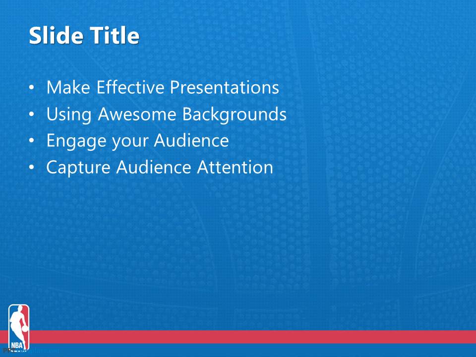 Free NBA PPT Template for Sport Presentations - PPT Template