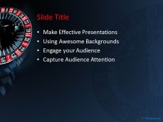 Free Roulette PPT Template