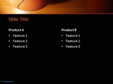 Free Basketball PPT Template