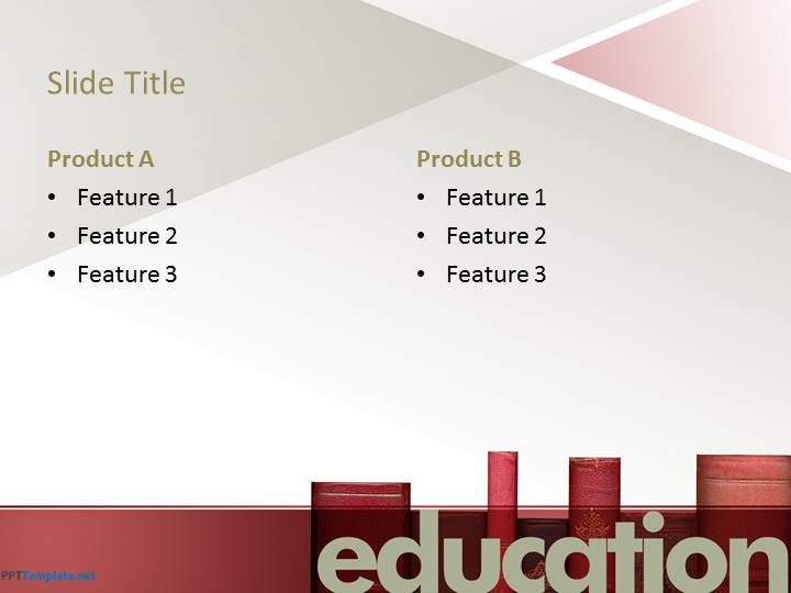 10104 Textbooks Ppt Template 0001 4 Ppt Template