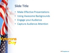 Free Veterans PPT Template