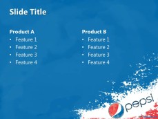 Free Pepsi PPT Template