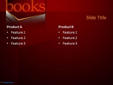 Free Books PPT Template