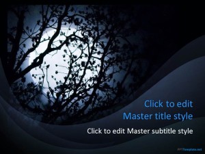 Free Moon PPT Template