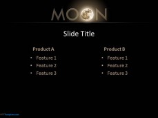 Free Moon PPT Template