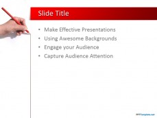 Free Hand Drawing PPT Template