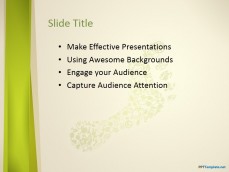 Free Ecological Footprint PPT Template