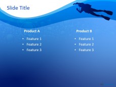 Free Diving PPT Template